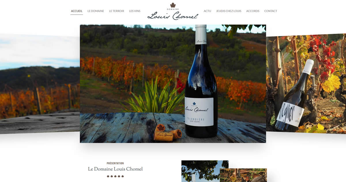Actualités - Domaine Louis Chomel